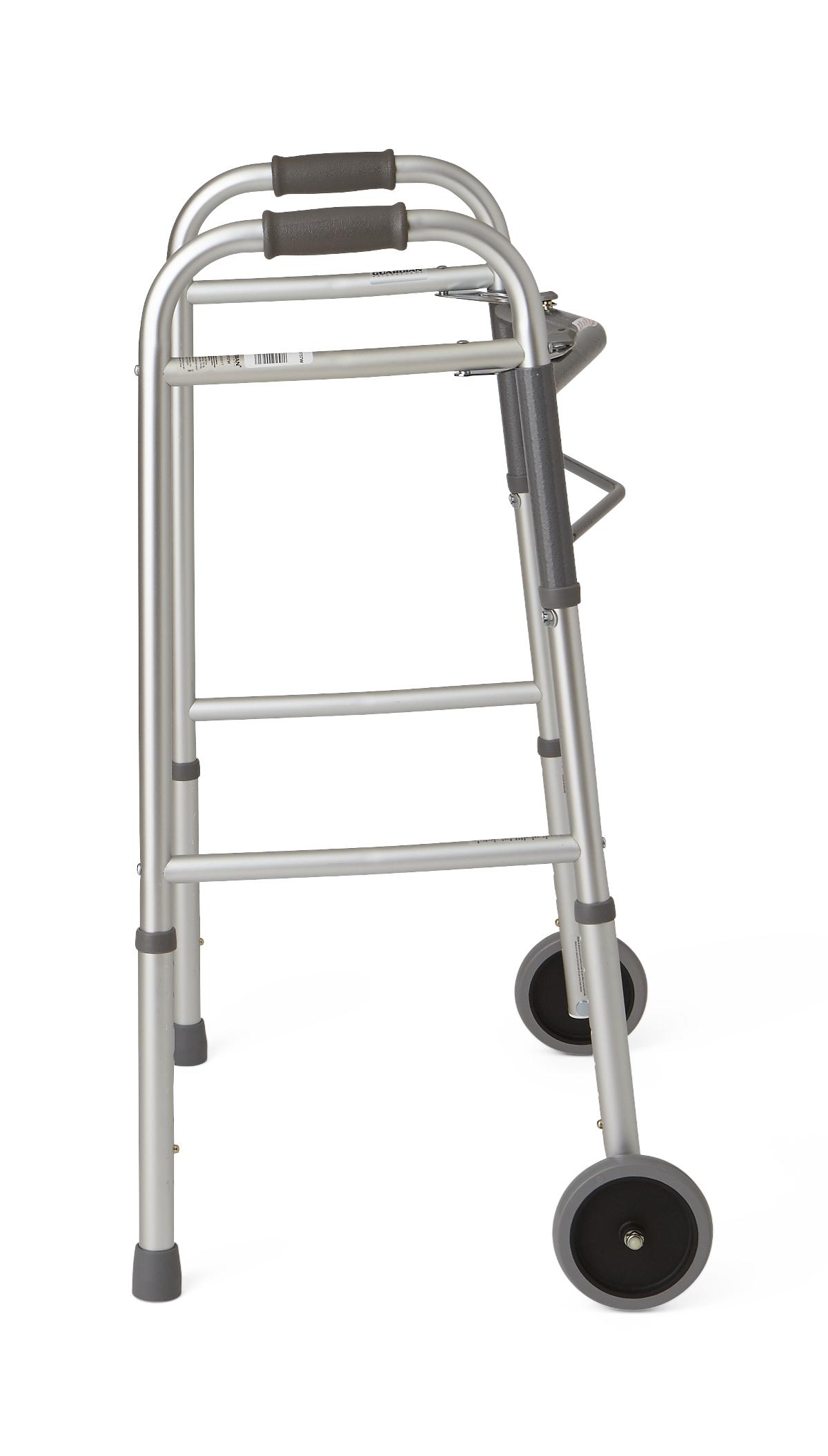 Guardian Two-Button Folding Walkers – AMG Supplies
